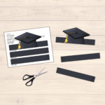 Graduation Hat Paper Headband Printable Craft - Made By Teachers