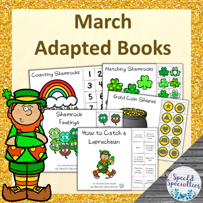 St. Patrick's Day Adapted Books for March | Made By Teachers
