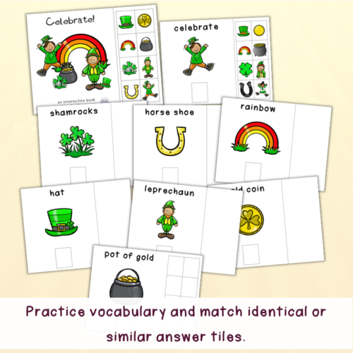 St. Patrick's Day Adapted Books for March | Made By Teachers