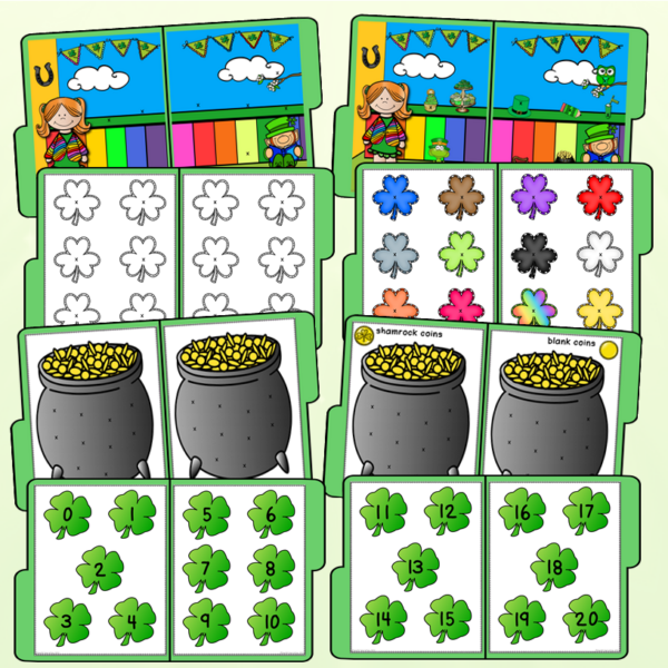 March St. Patrick's Day File Folders - Made By Teachers