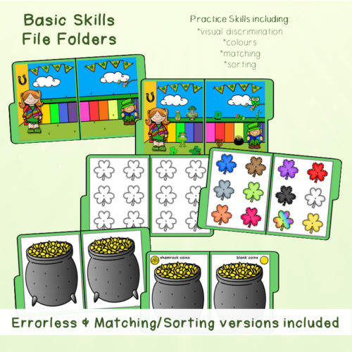 March St. Patrick's Day File Folders - Made By Teachers