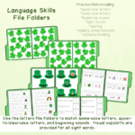 March St. Patrick's Day File Folders - Made By Teachers