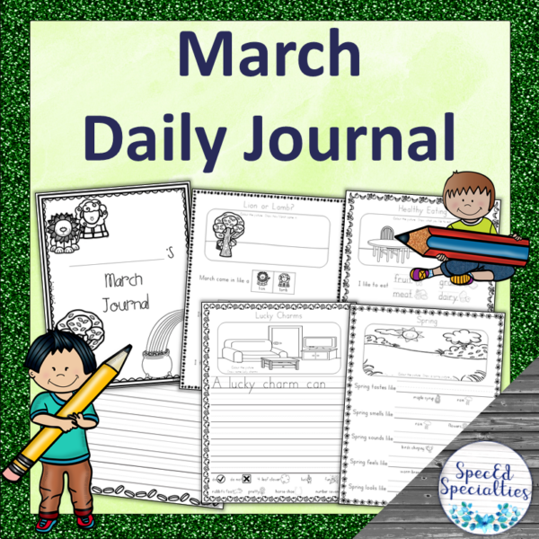 SPRING Daily Journal BUNDLE for Special Education | Made By Teachers