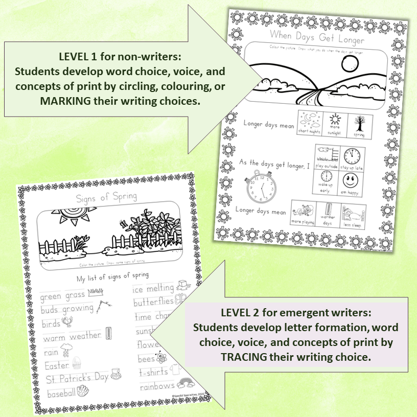 March Daily Journal for Special Education - Made By Teachers
