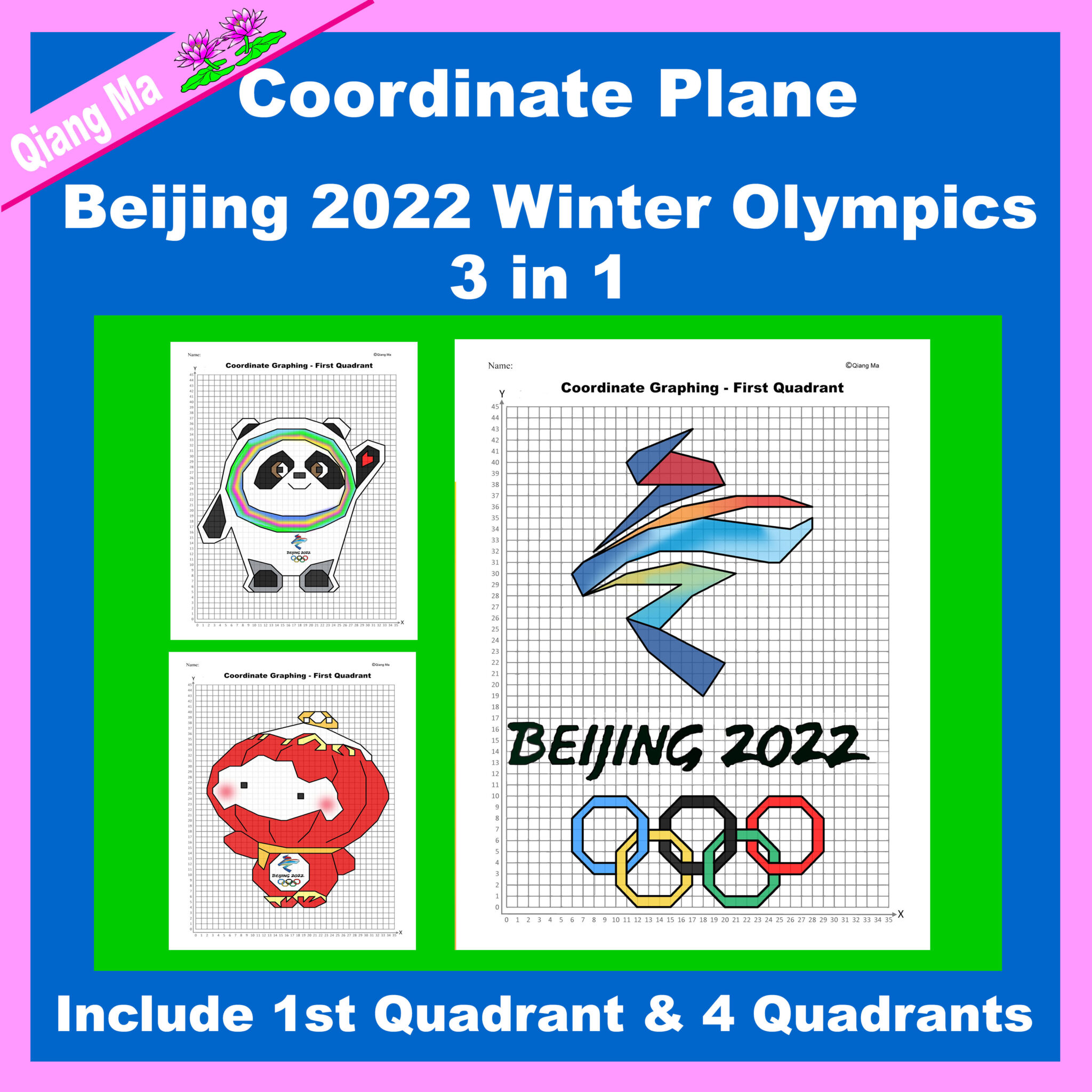 Beijing 2022 Winter Olympics 3 in 1 Bundle - Made By Teachers