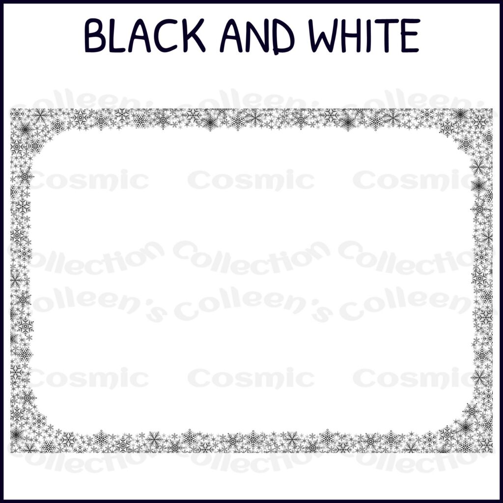 Frost Winter Borders | Made By Teachers