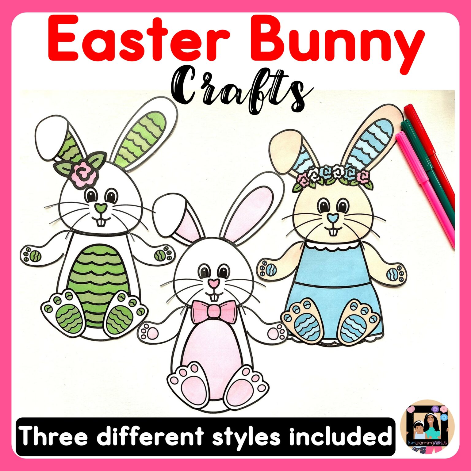 Easter Bunny Craft | Easter Bunny activity | Made By Teachers