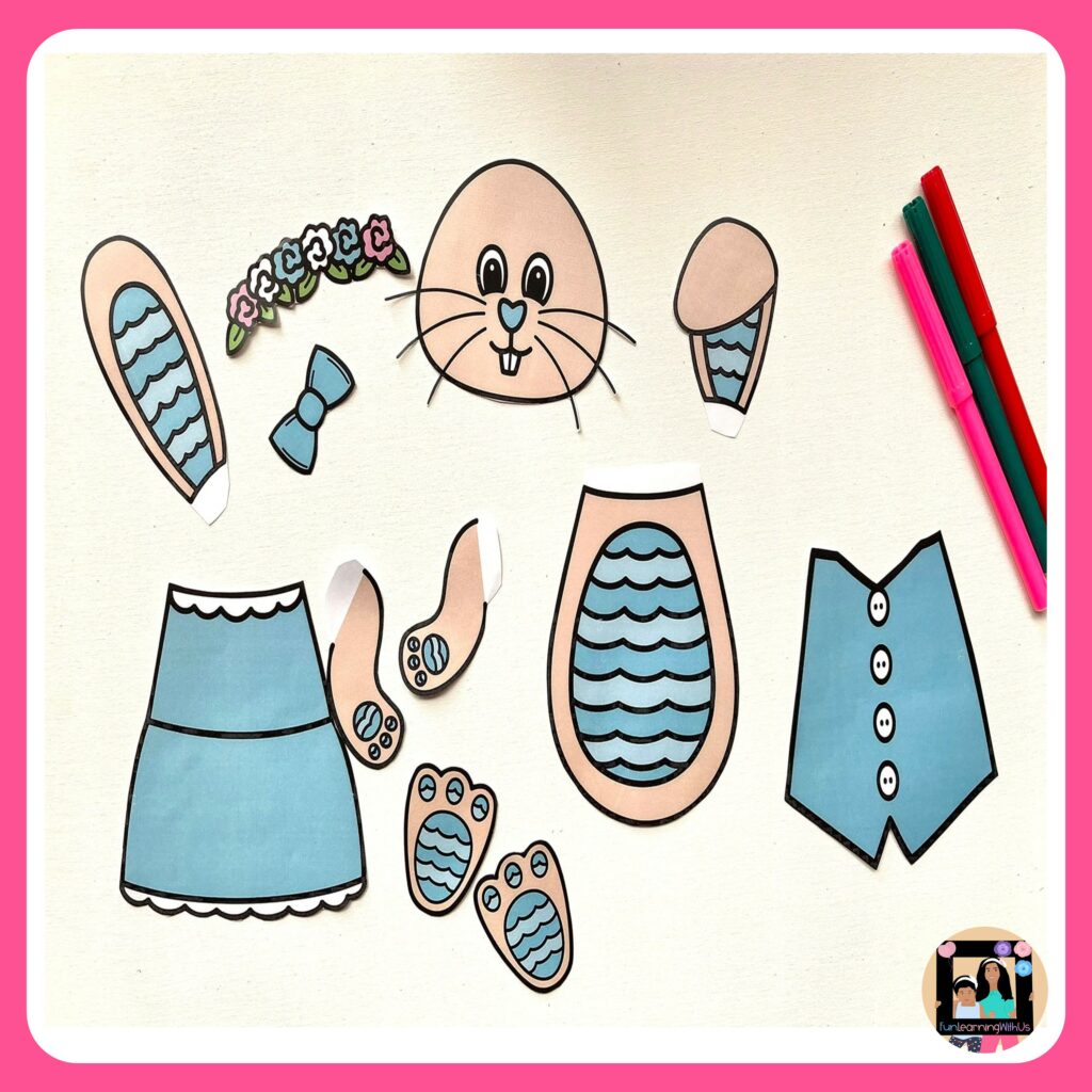 Easter Bunny Craft | Easter Bunny activity | Made By Teachers