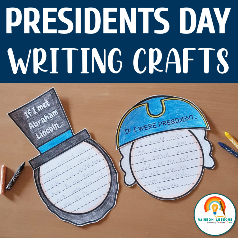 Presidents Day Writing Activity | President's Day Writing Crafts | Made ...
