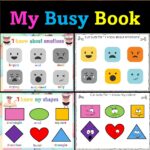 Busy Book for Preschool learning activities - Made By Teachers