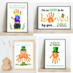 St Patricks Day Handprint Art, Keepsake Art Craft - Made By Teachers