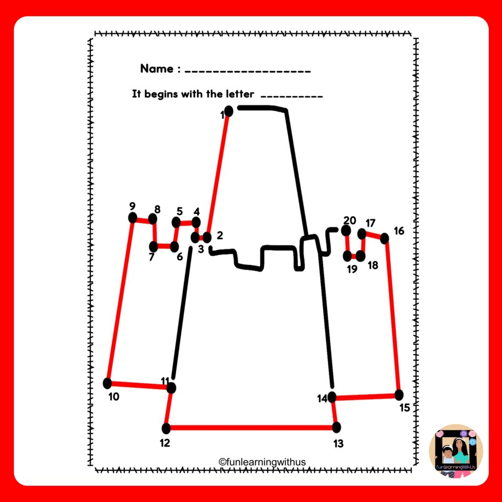 Summer Dot to Dot Counting to 30 - Made By Teachers
