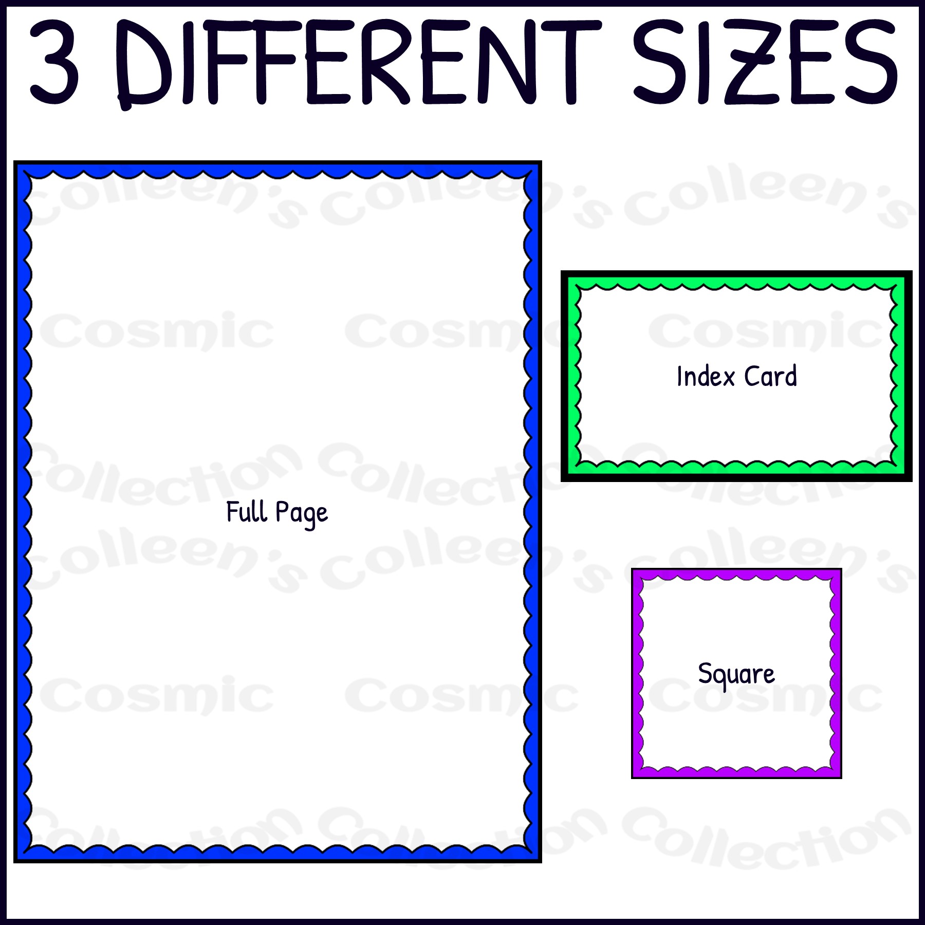 Rainbow Scalloped Borders - Made By Teachers