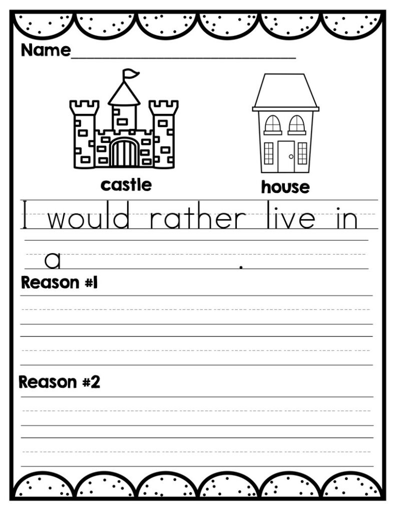 Kindergarten Writing Prompts | Made By Teachers