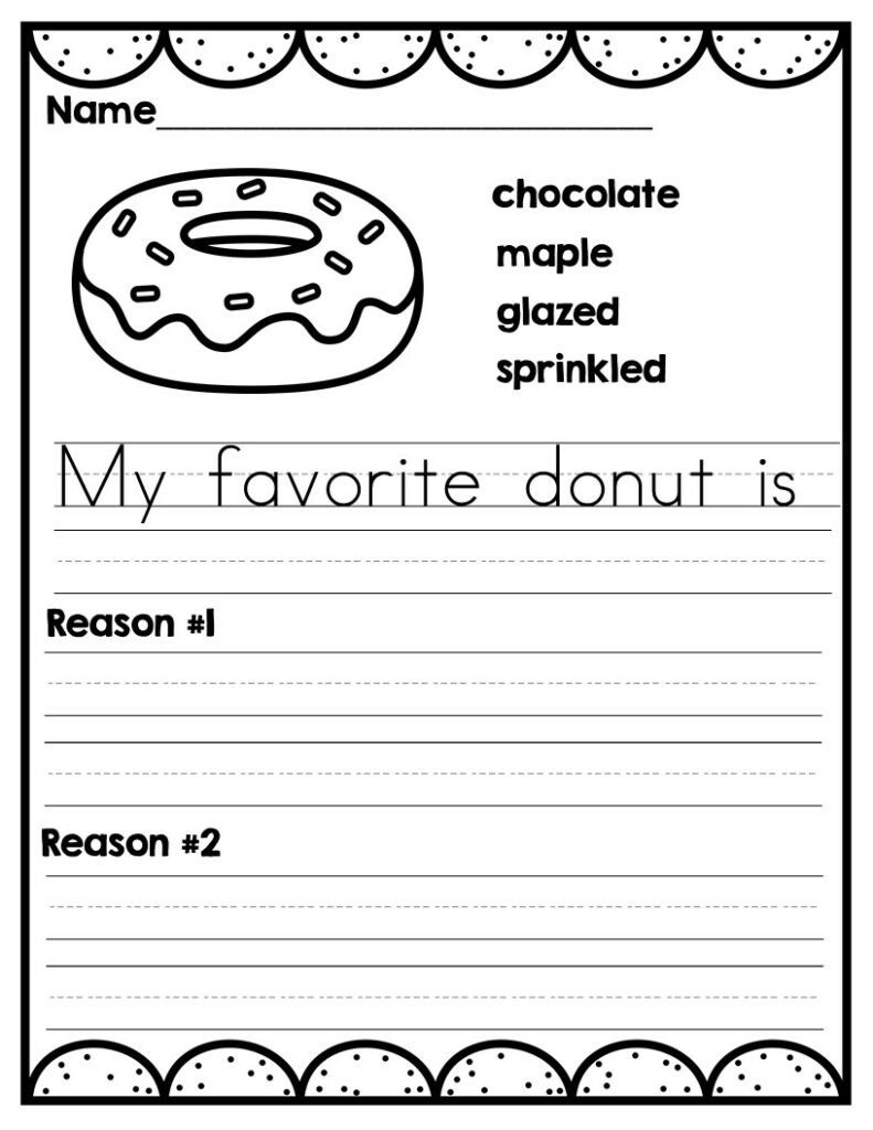 Kindergarten Writing Prompts | Made By Teachers