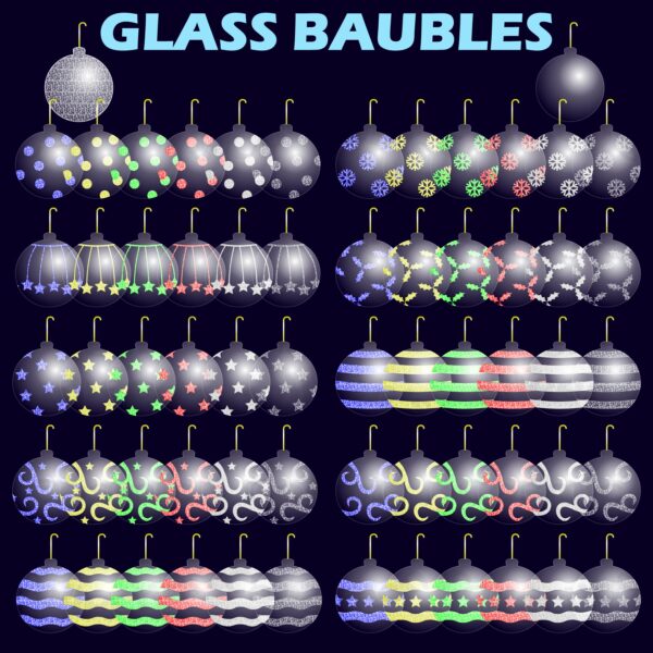 Christmas Baubles Christmas Clipart | Made By Teachers