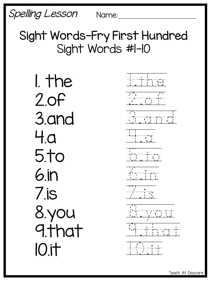 Sight Word Spelling Curriculum 126 Weekly Lessons - Made By Teachers