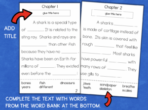SHARKS Nonfiction Reading Comprehension Main Idea - Made By Teachers