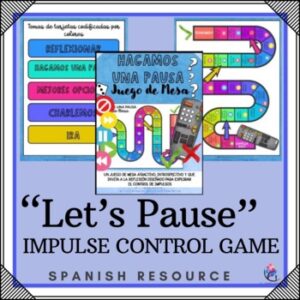 SPANISH VERSION - Let's Pause Board Game | Made By Teachers