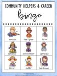 Community Helpers Bingo Game - Made By Teachers