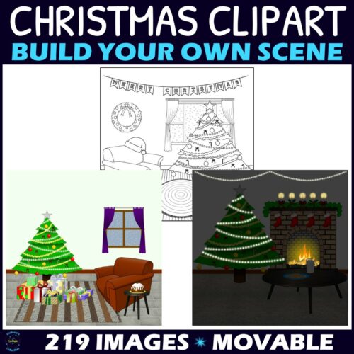 Christmas Clipart and GIFs MEGA BUNDLE | Made By Teachers