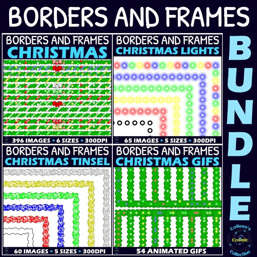 Christmas Clipart and GIFs MEGA BUNDLE | Made By Teachers