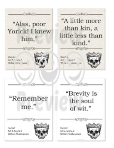 Hamlet Quote Posters - Made By Teachers