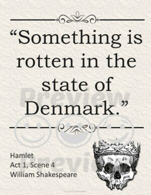 Hamlet Quote Posters | Made By Teachers