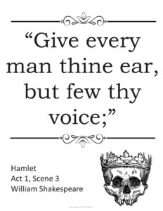 Hamlet Quote Posters | Made By Teachers