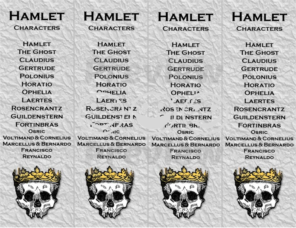 Hamlet Bookmarks | Made By Teachers