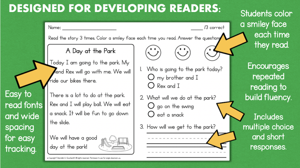 First Grade Reading Comprehension Passages | Made By Teachers