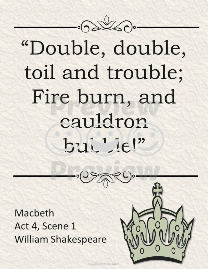 Macbeth Quotes Posters - Made By Teachers