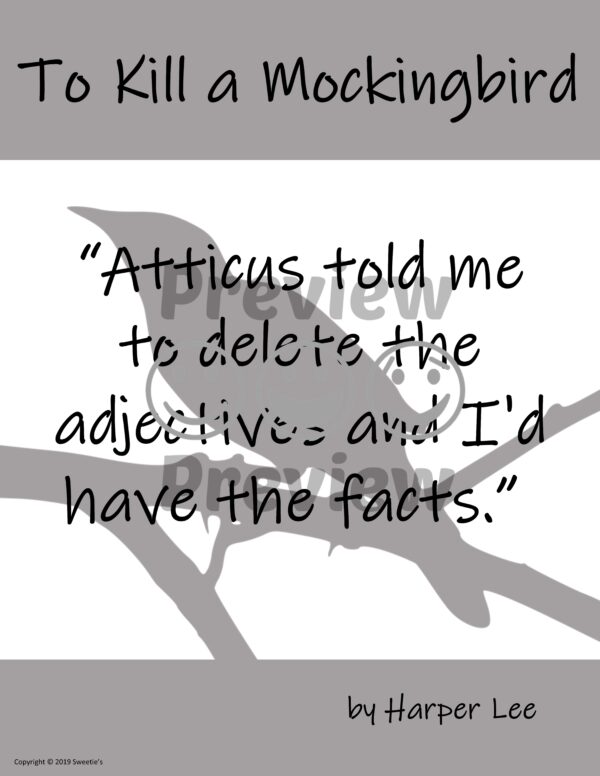 To Kill a Mockingbird Posters | Made By Teachers