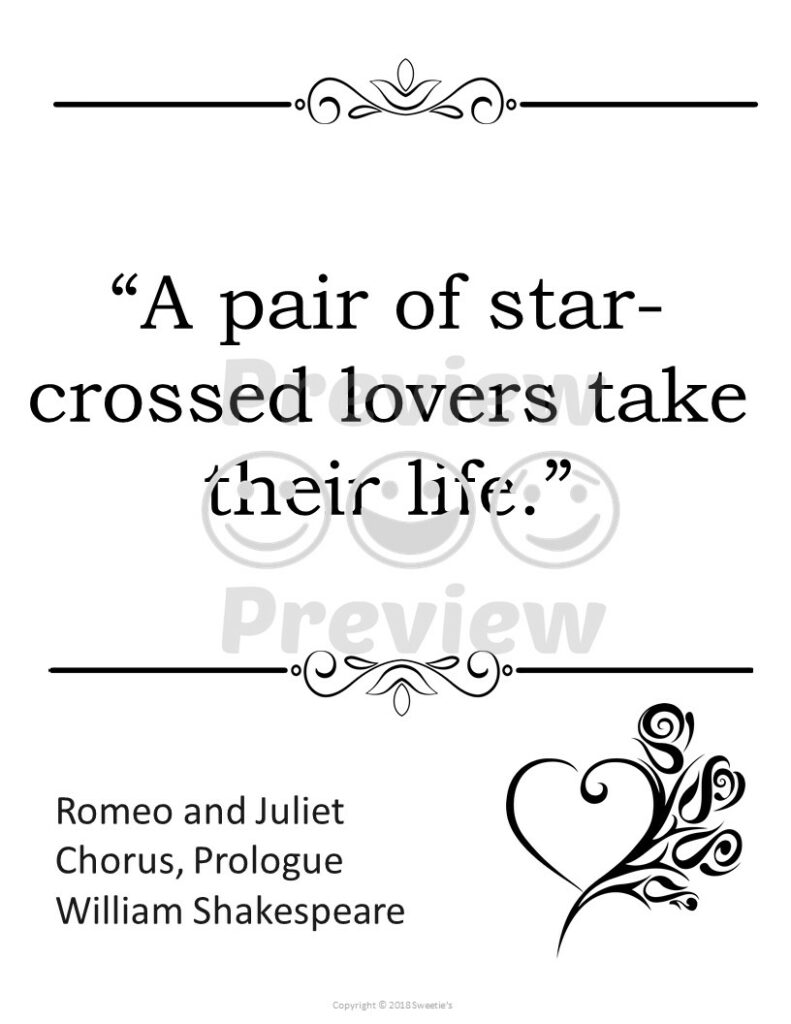 Romeo and Juliet Posters - Made By Teachers