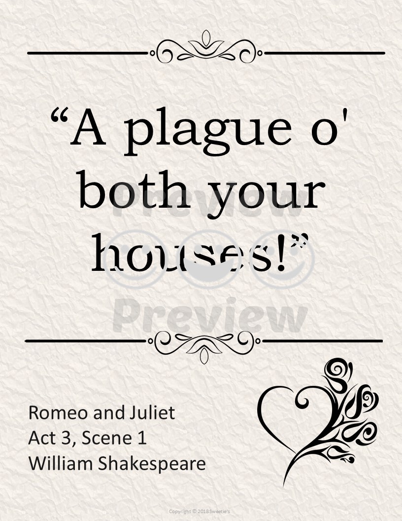 Romeo and Juliet Posters - Made By Teachers