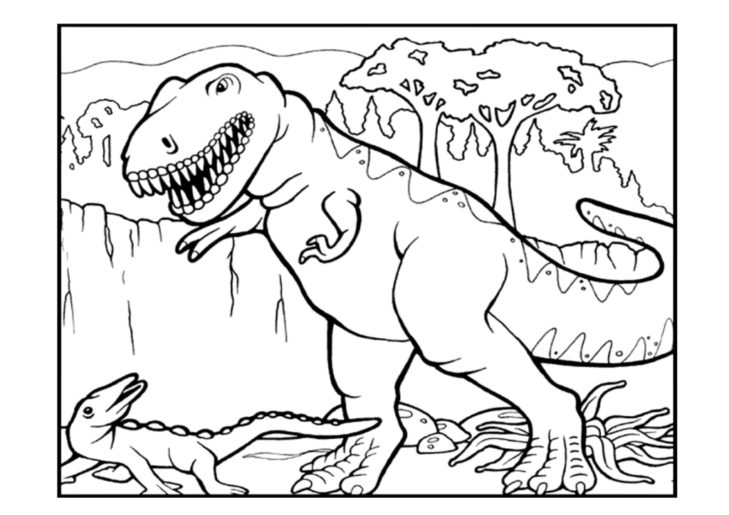Dinosaur Coloring Printable Pages Sheets Art Kids - Made By Teachers