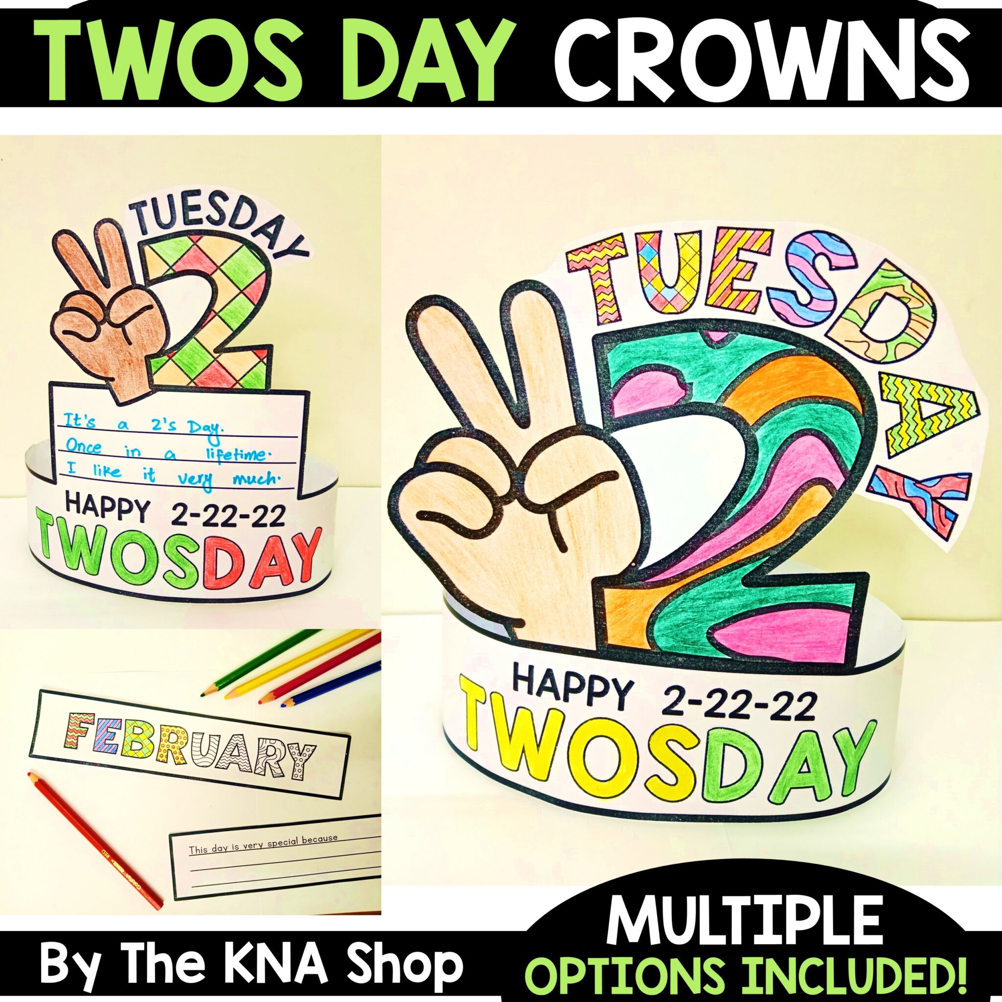 First Day of School Activities Crowns | Made By Teachers
