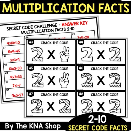 Twos Day Math February 22 Multiplication Fact 2-10 - Made By Teachers