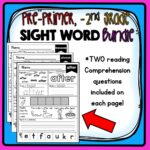 K-2 Sight Word Bundle | Made By Teachers