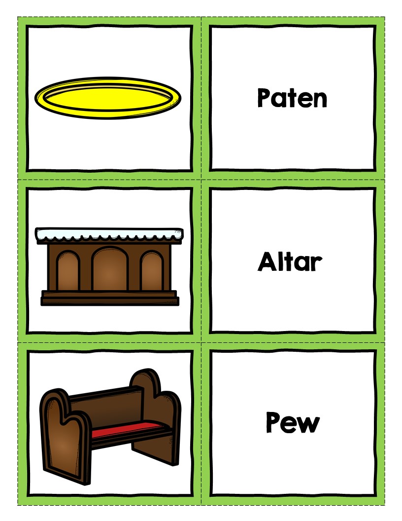 Catholic Mass Objects and Catholic Vocations | Made By Teachers