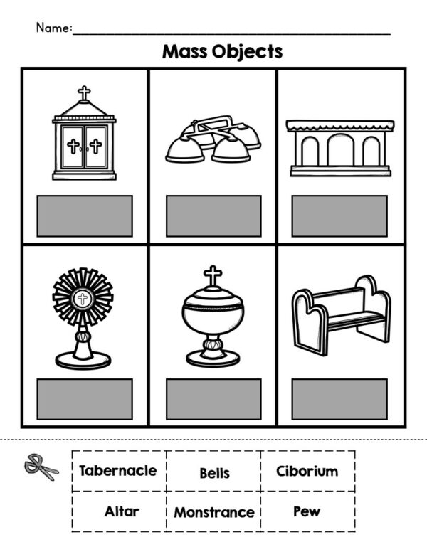 Catholic Mass Objects and Catholic Vocations - Made By Teachers