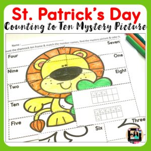St. Patrick's Day Counting to Ten Activity | Made By Teachers
