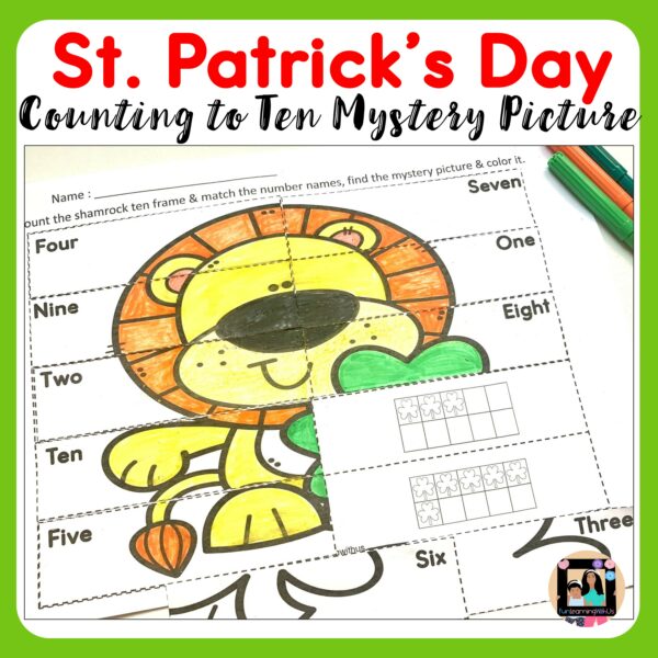 St. Patrick's Day Counting to Ten Activity | Made By Teachers