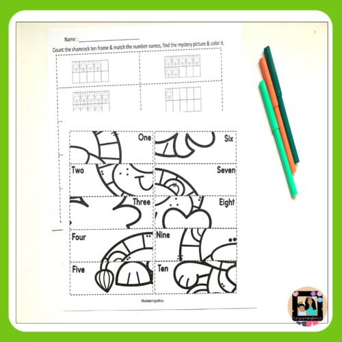 St. Patrick's Day Counting to Ten Activity | Made By Teachers