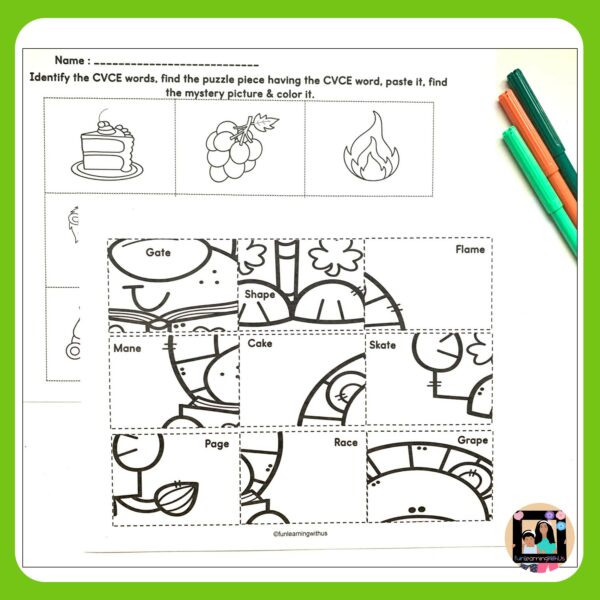 St. Patrick's Day CVCE Long Vowel Activity - Made By Teachers