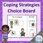 Self-Regulation Calming Choice Board FREEBIE - Made By Teachers