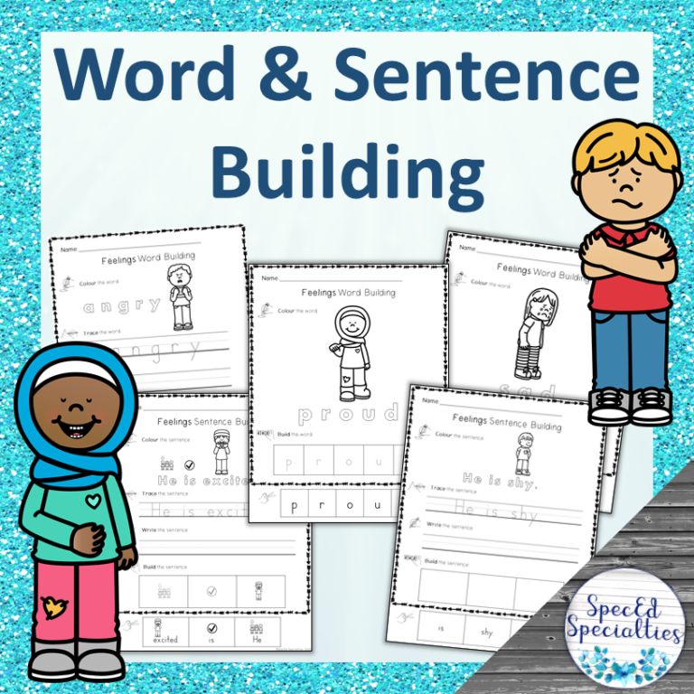Feelings and Emotions Scrambled Sentences | Made By Teachers