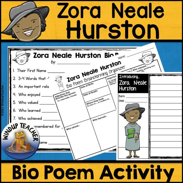 Zora Neale Poem Writing Activity | Made By Teachers