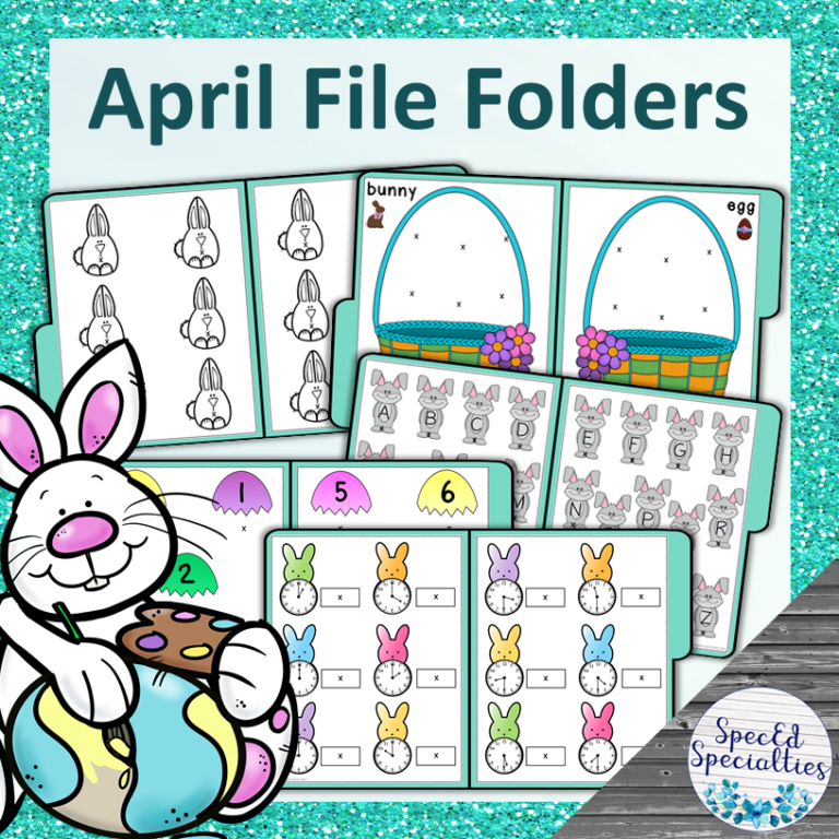 April Easter File Folders | Made By Teachers