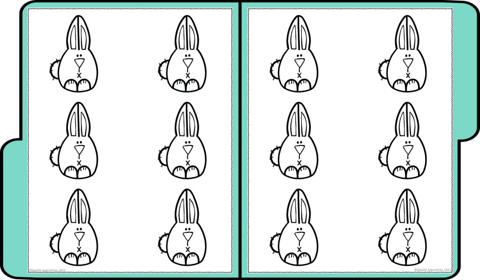 April Easter File Folders | Made By Teachers